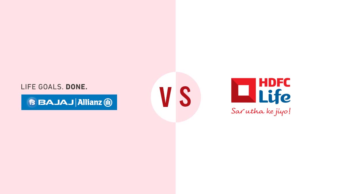 Bajaj General Insurance vs HDFC Life Insurance Comparison 2026 ...