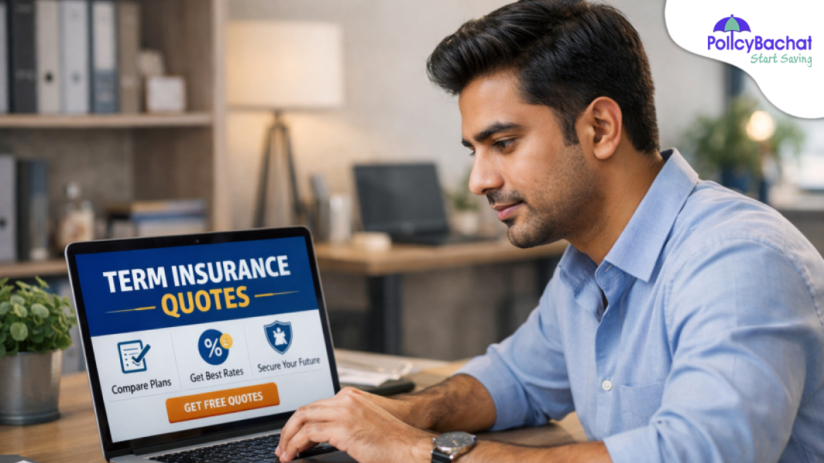 Get Term Insurance Quotes in India - PolicyBachat