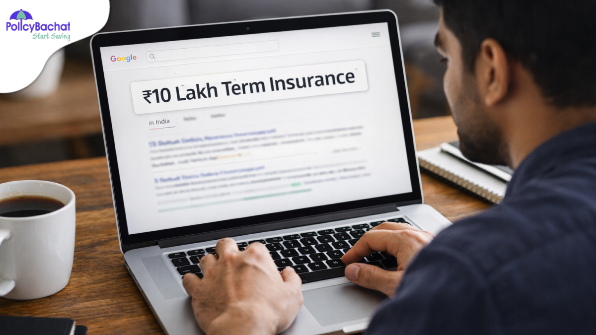 ₹10 Lakh Term Insurance in Gujarat - PolicyBachat