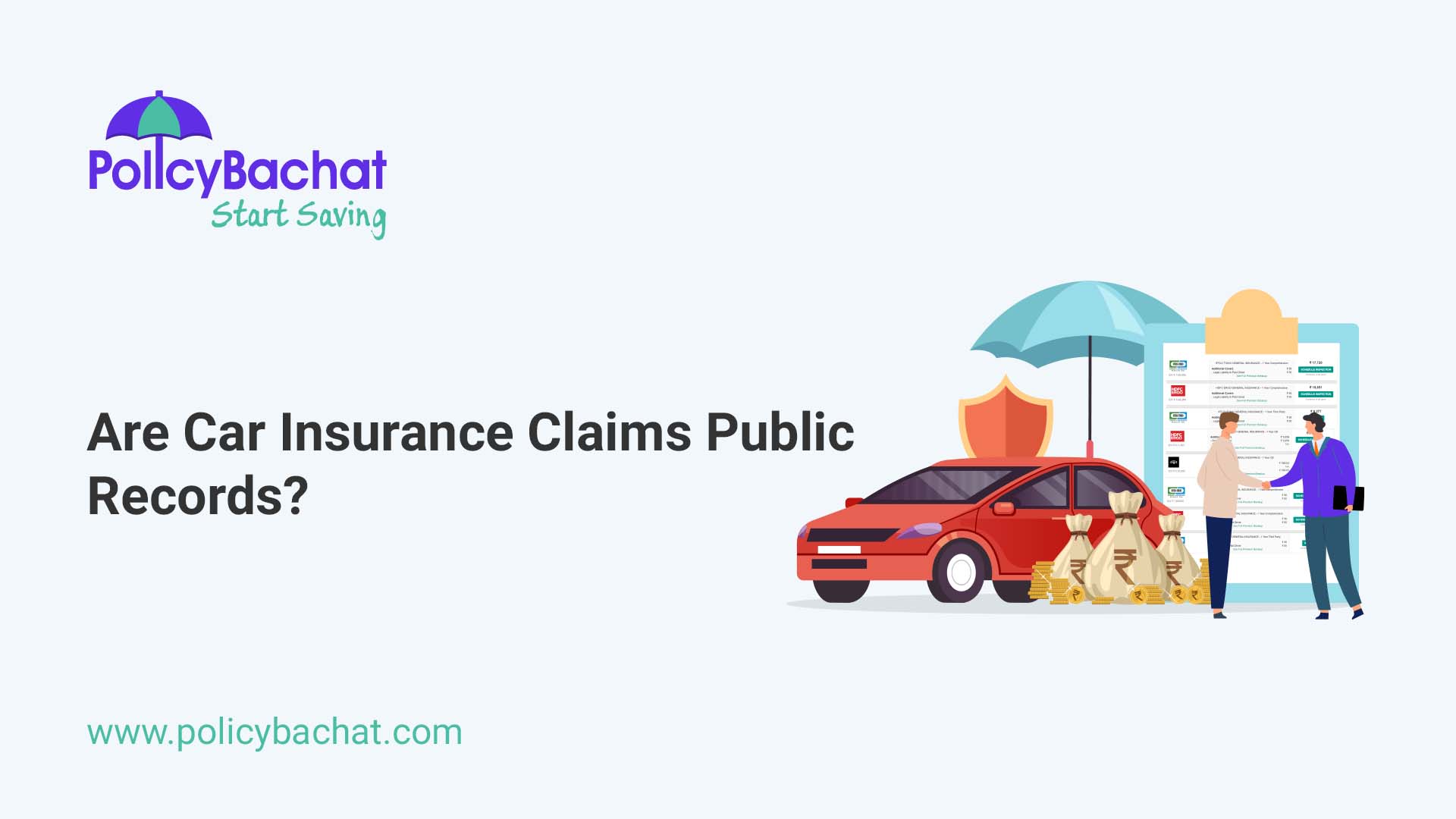Are Car Insurance Claims Public Records? - PolicyBachat