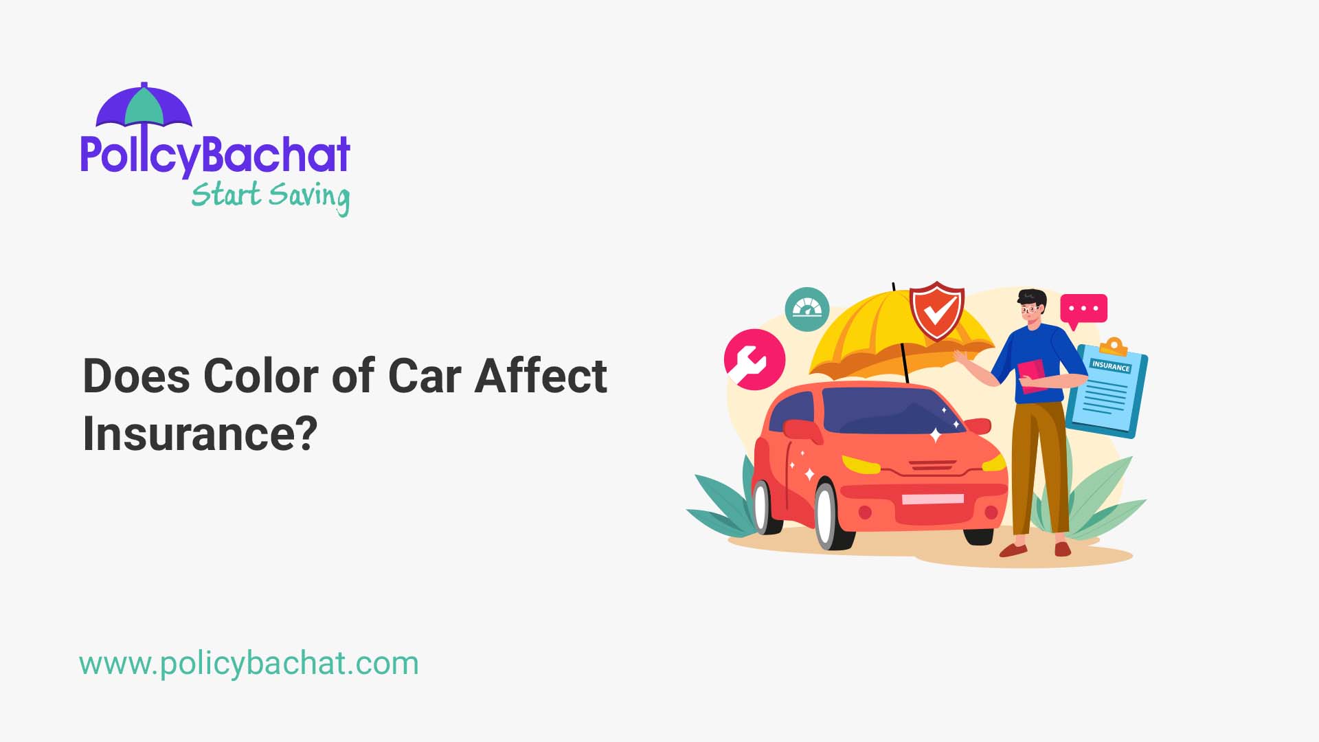 Does Color of Car Affect Insurance? - PolicyBachat