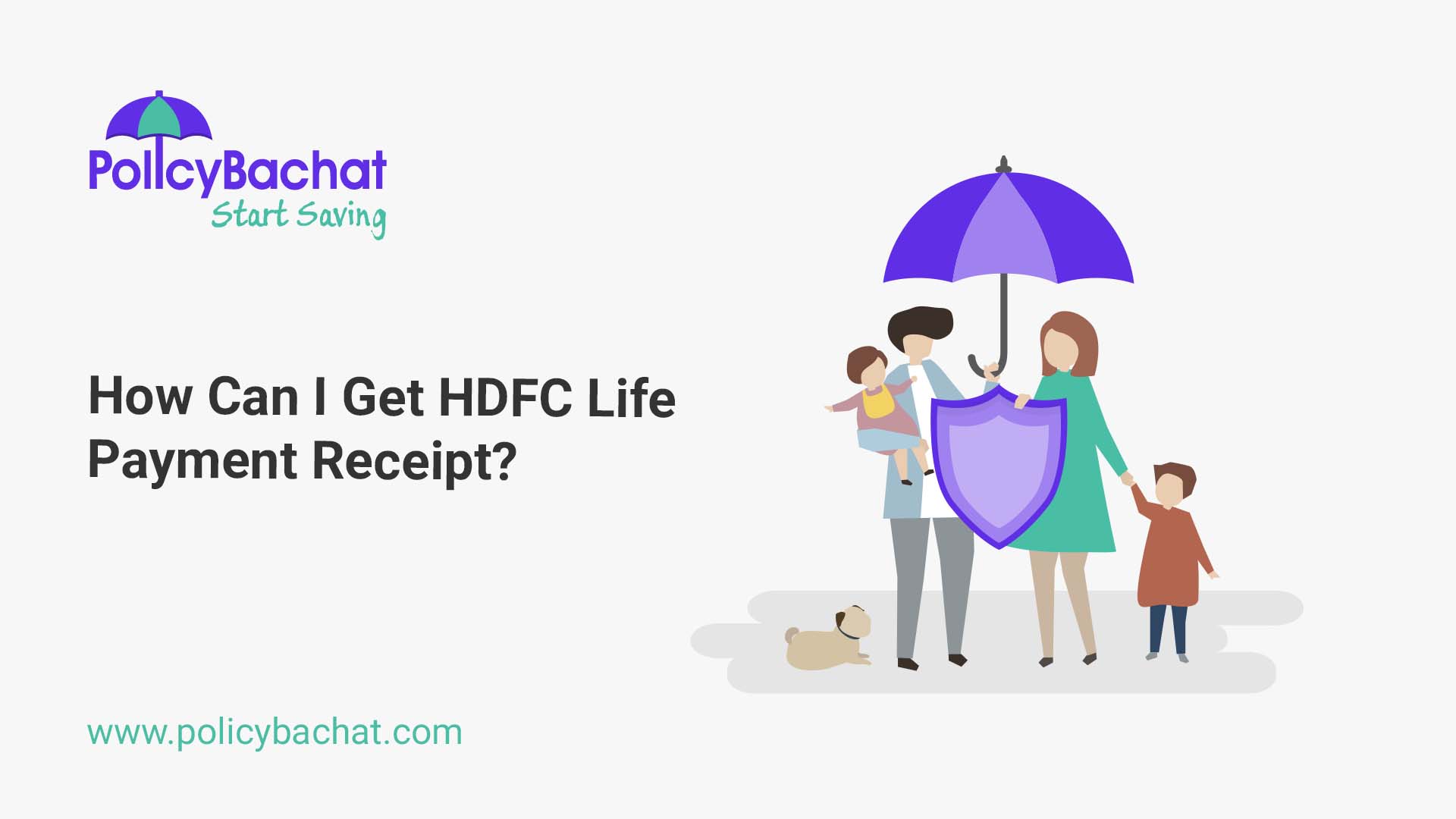 How Can I Get HDFC Life Payment Receipt? - PolicyBachat How Can I Get HDFC Life Payment Receipt? - PolicyBachat