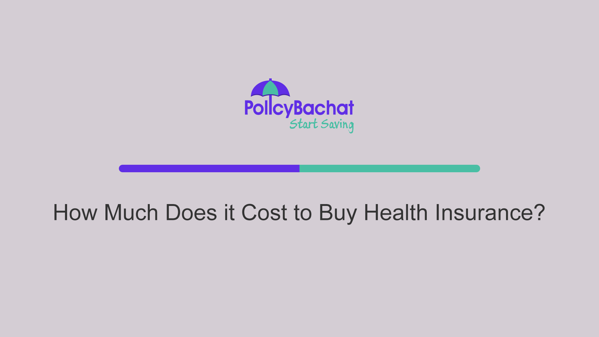 How much does it cost to buy health insurance? - PolicyBachat