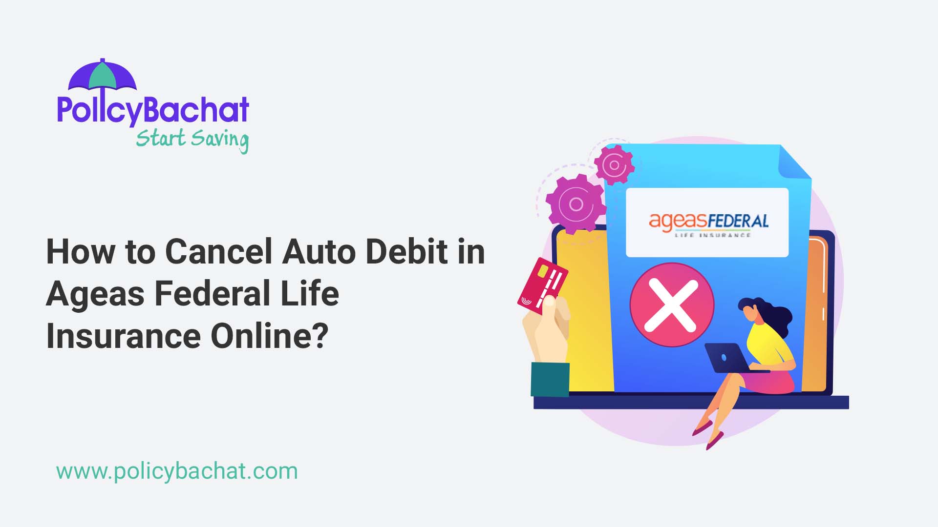 How to Cancel Auto Debit in Ageas Federal Life Insurance Online ...