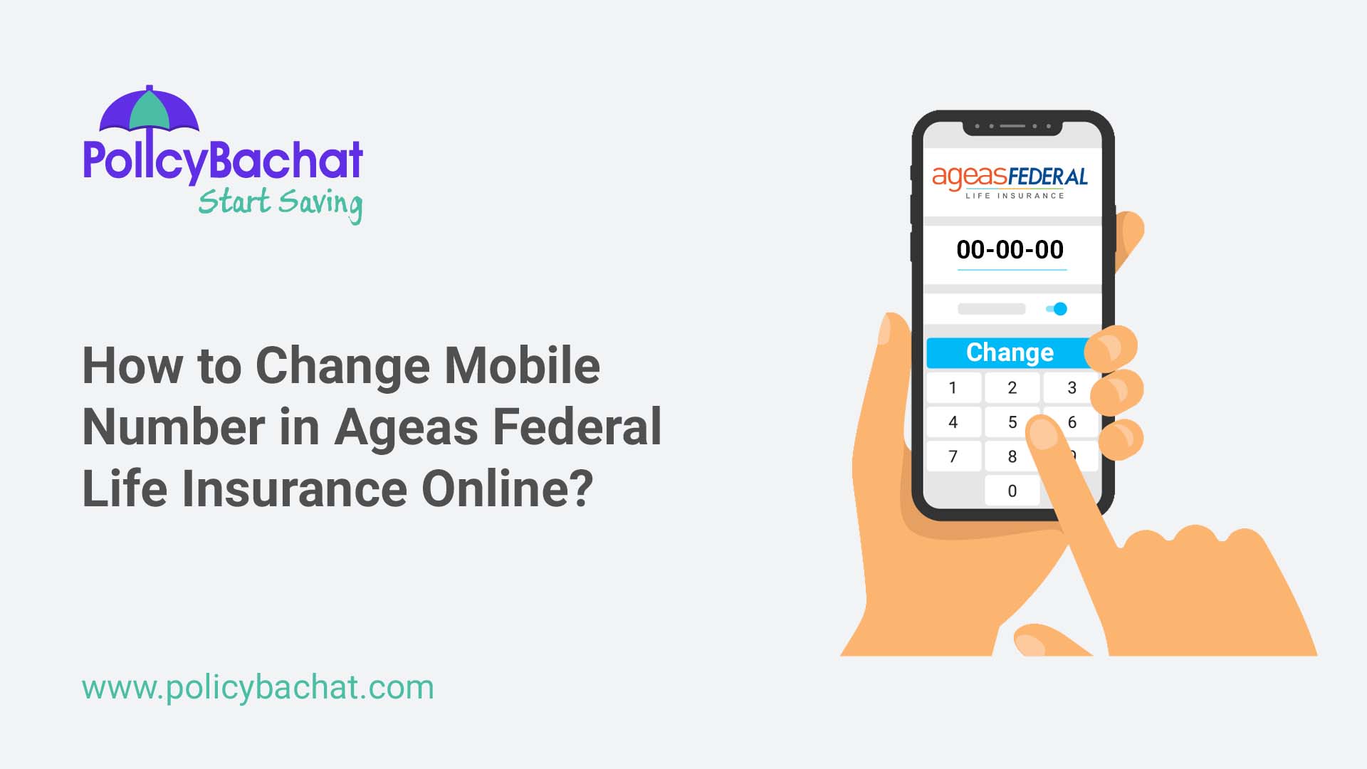 How to Change Mobile Number in Ageas Federal Life Insurance Online ...
