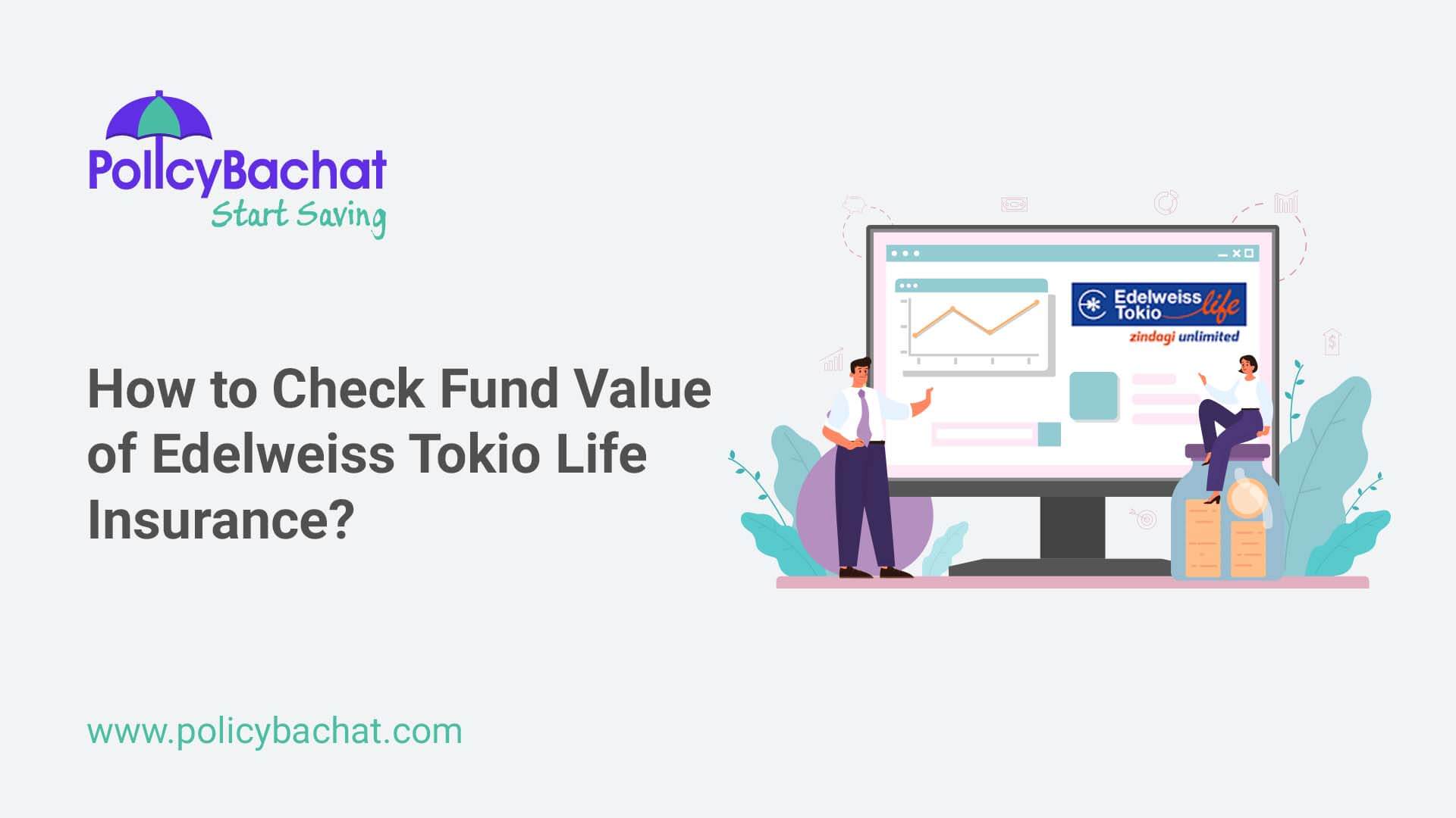 How to Check Fund Value of Edelweiss Tokio Life Insurance? - PolicyBachat