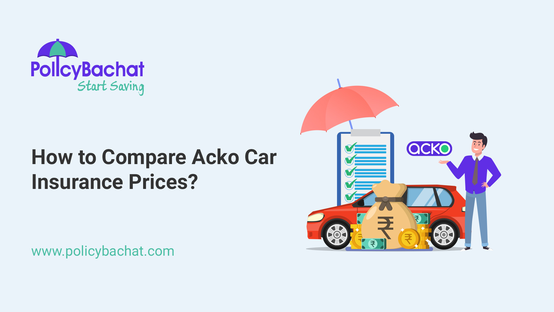 How to Compare Acko Car Insurance Prices? - PolicyBachat