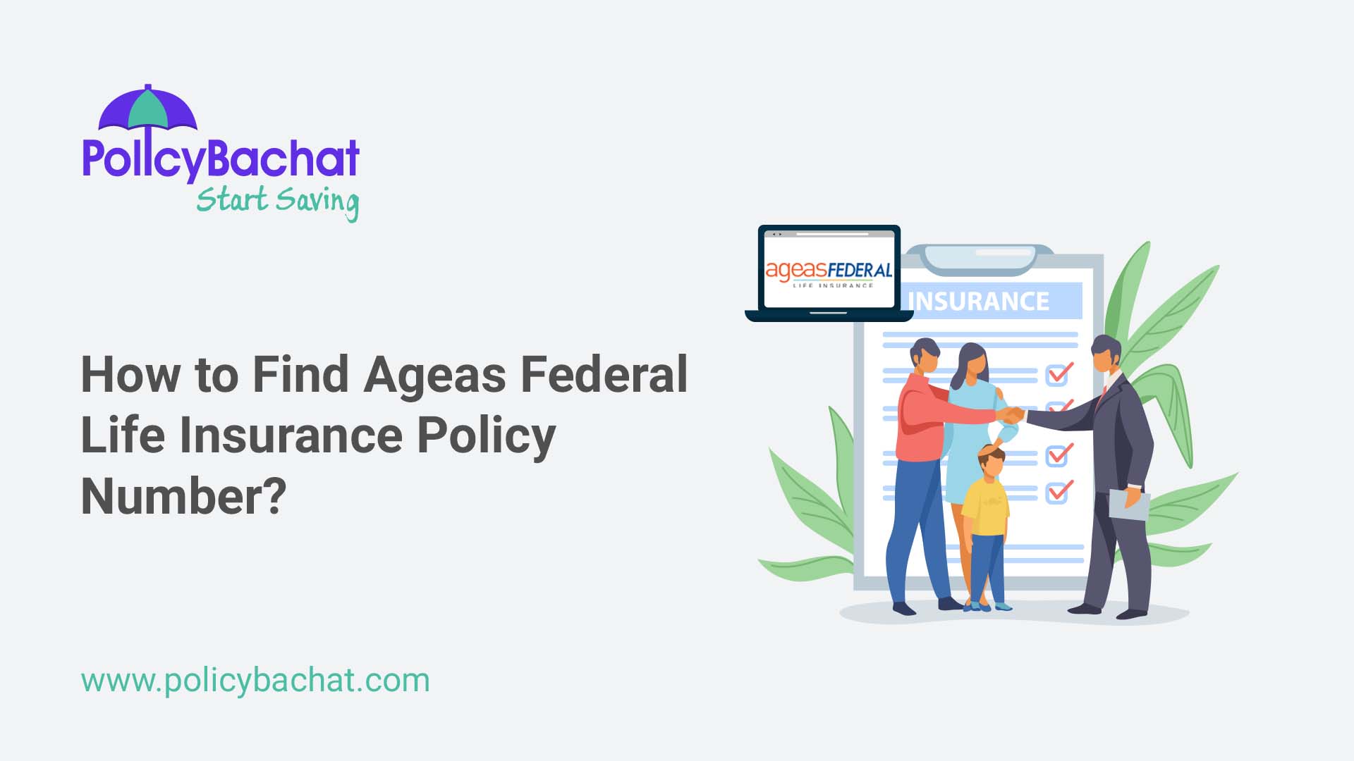 How to Find Ageas Federal Life Insurance Policy Number? - PolicyBachat