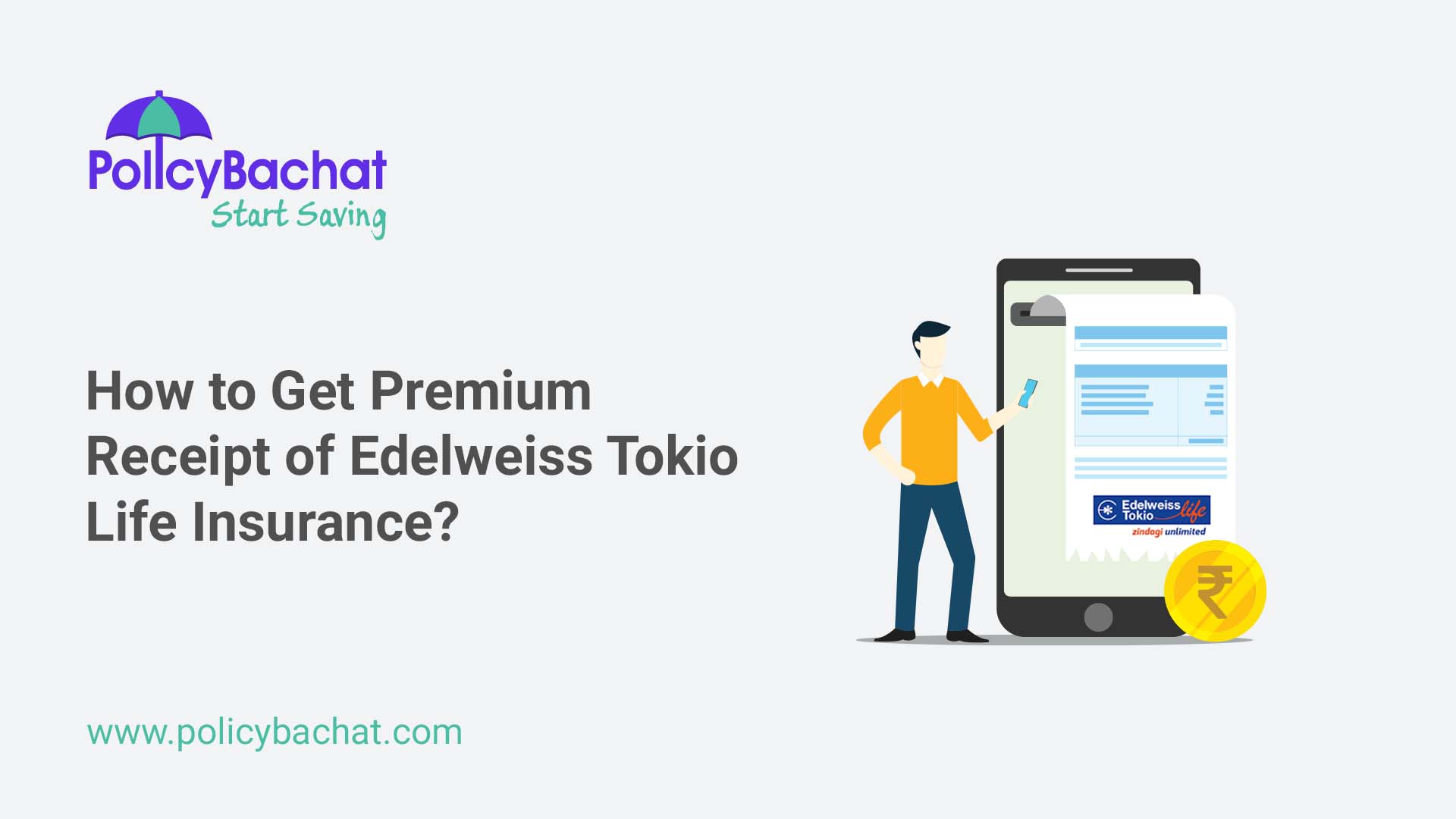 How to Get Premium Receipt of Edelweiss Tokio Life Insurance ...