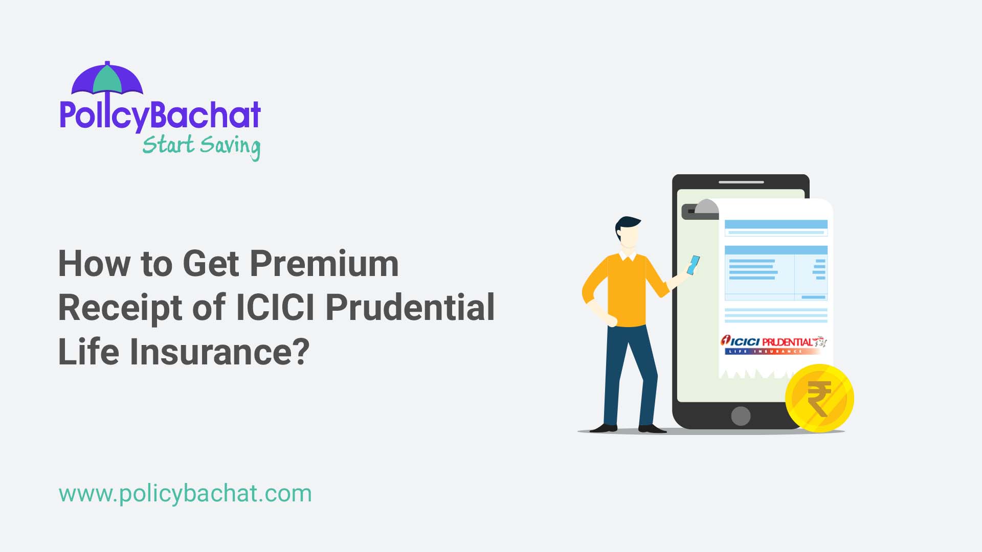 How to Get Premium Receipt of ICICI Prudential Life Insurance ...