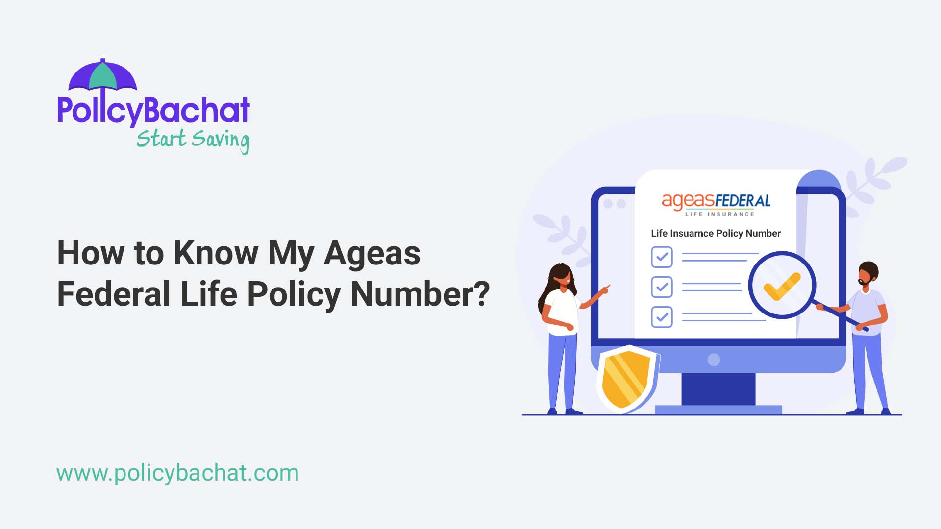 How to Know My Ageas Federal Life Policy Number? - PolicyBachat