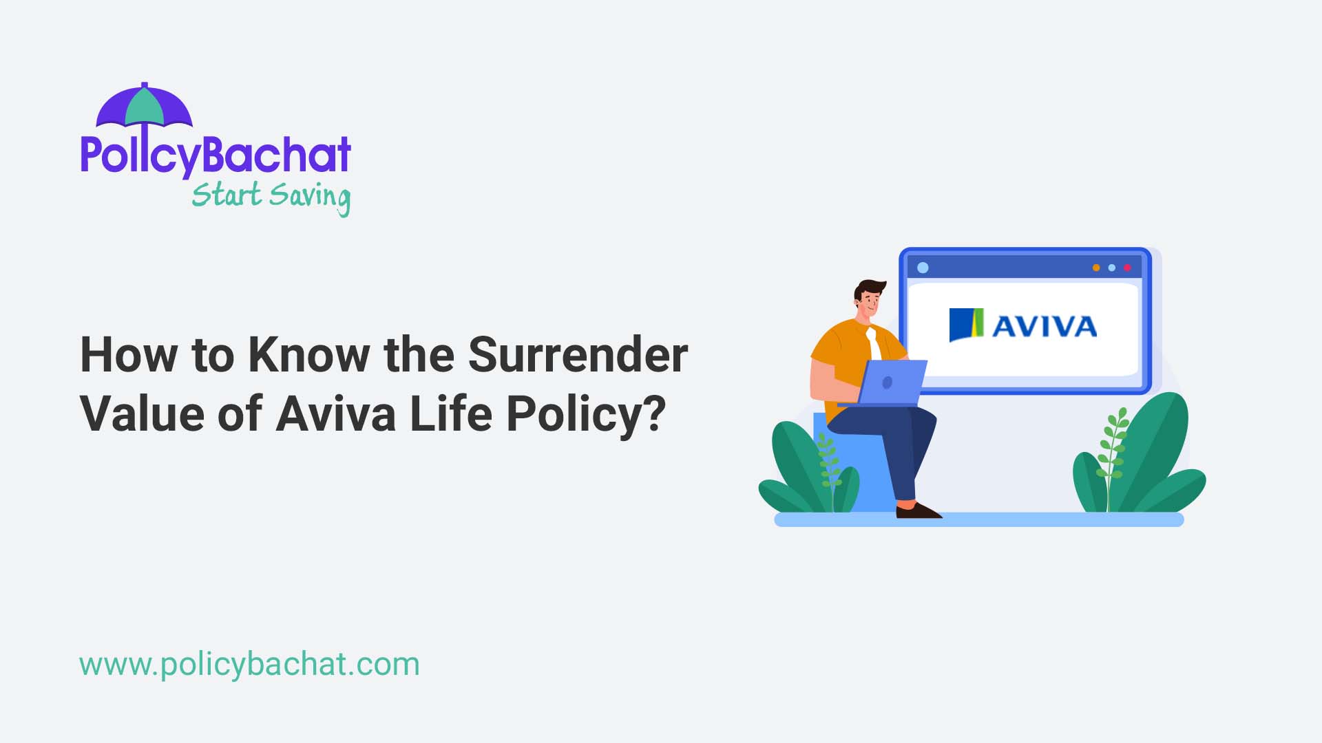 How to Know the Surrender Value of Aviva Life Policy? - PolicyBachat