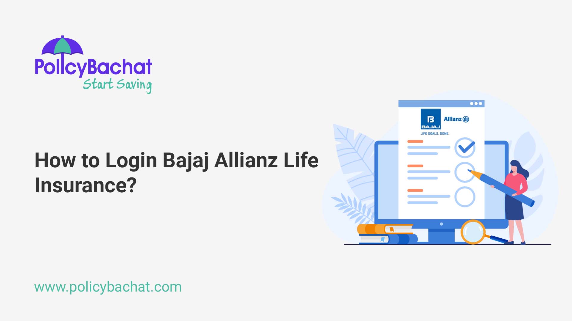 How to Login Bajaj Allianz Life Insurance? - PolicyBachat