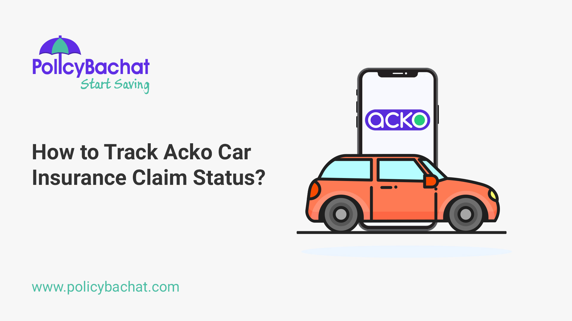How to Track Acko Car Insurance Claim Status? - PolicyBachat