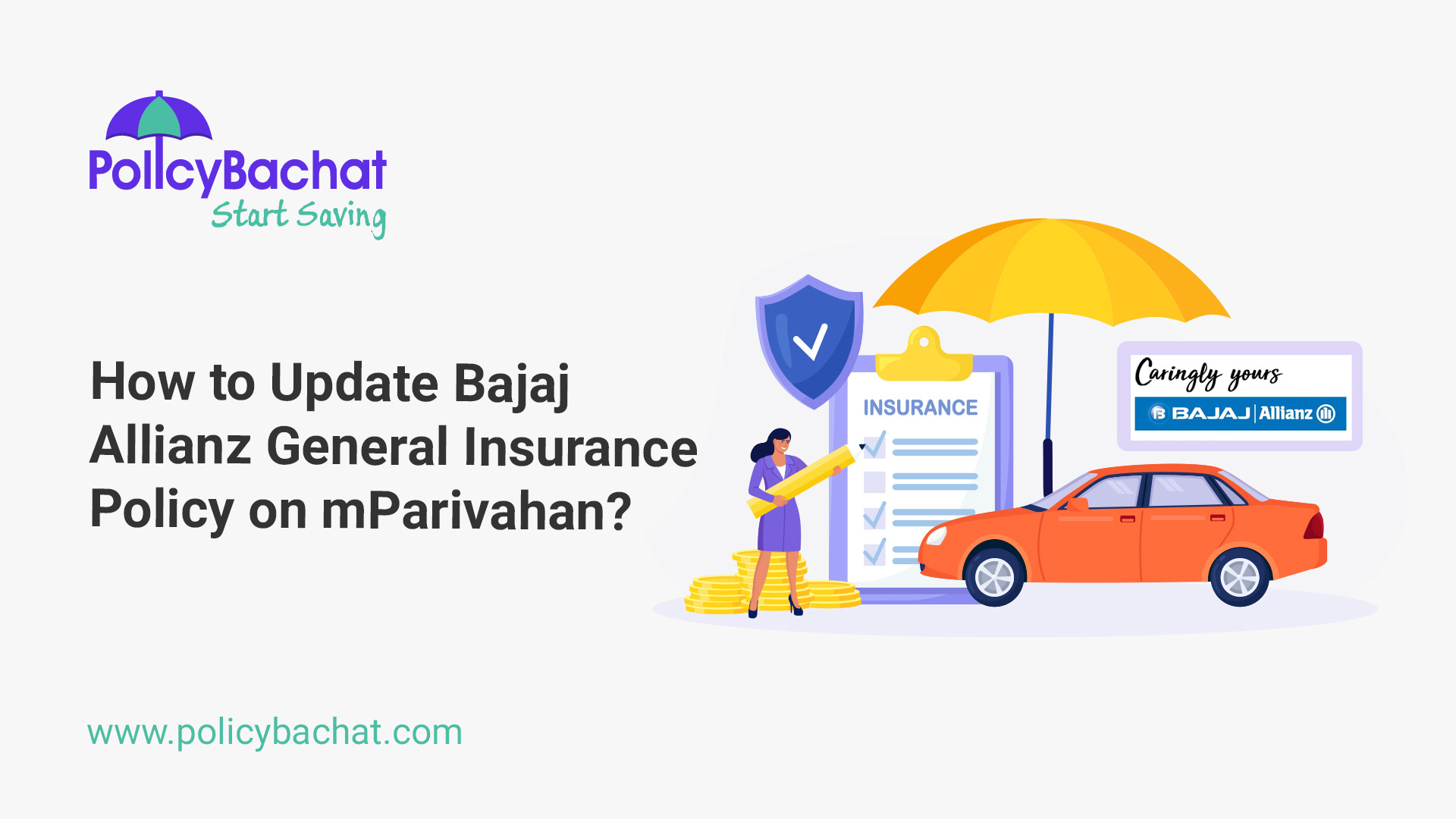 How to Update Bajaj Allianz General Insurance Policy on mParivahan ...