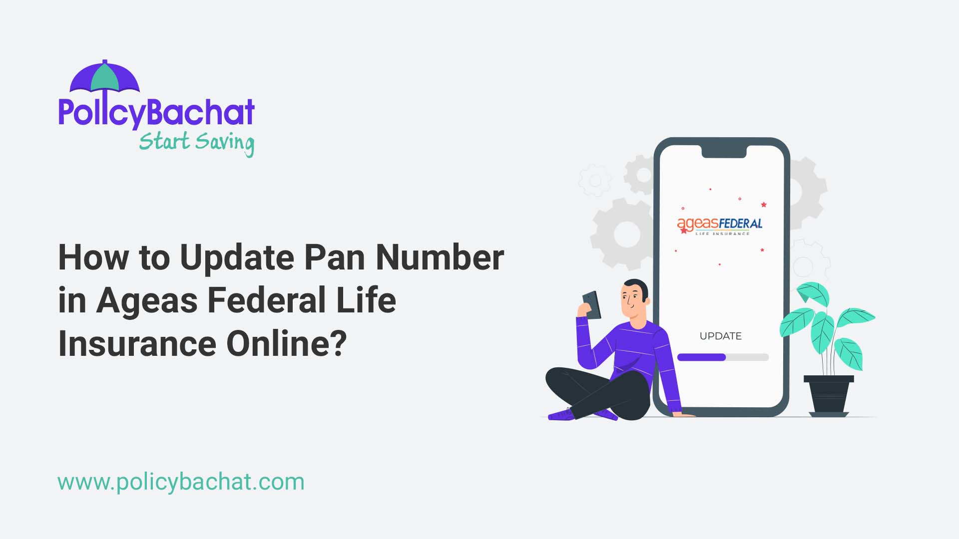 How to Update Pan Number in Ageas Federal Life Insurance Online ...