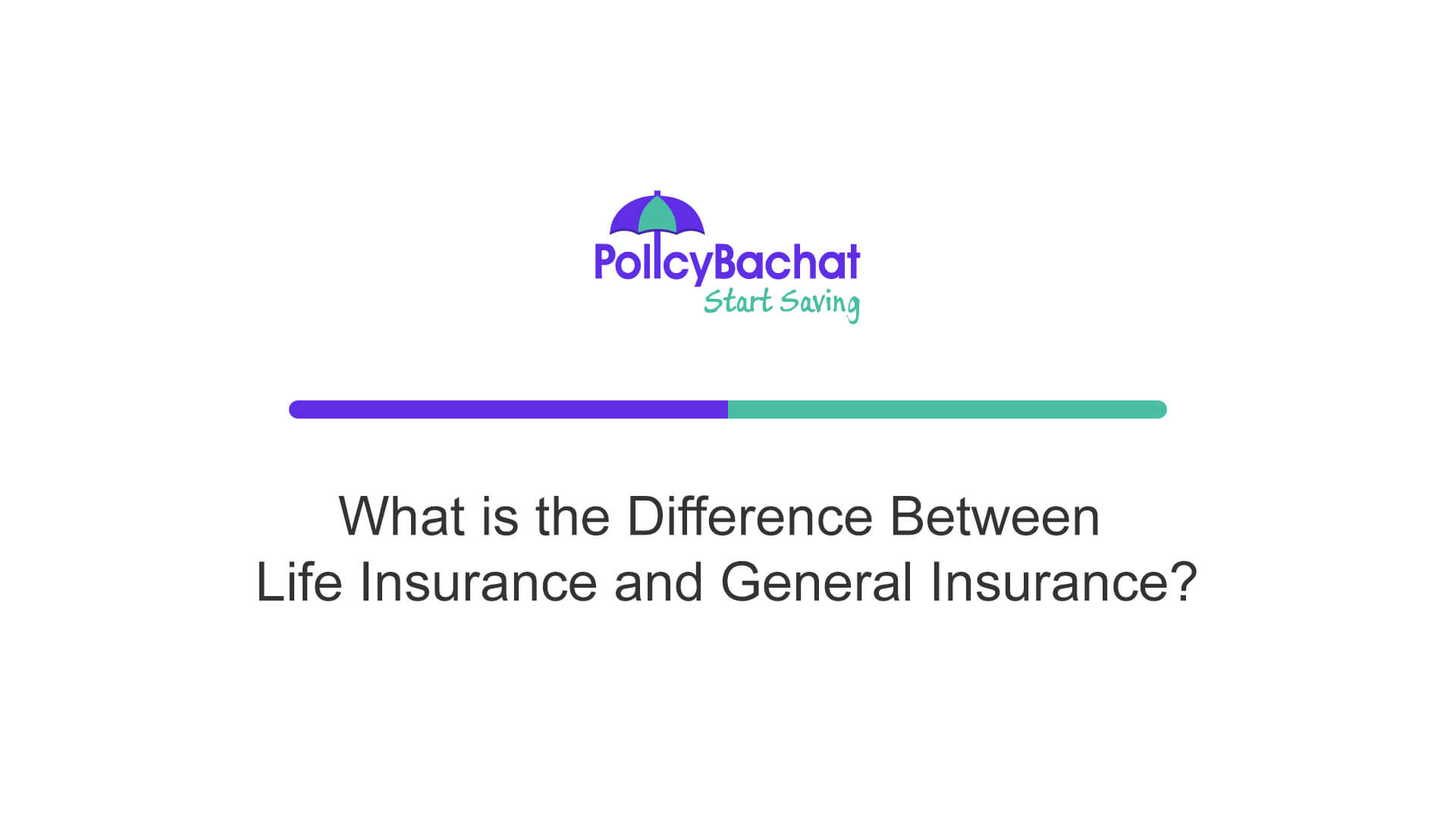 What is the Difference Between Life Insurance and General Insurance ...